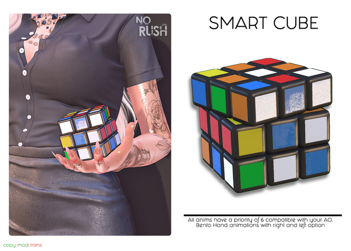 Second Life Marketplace - [NoRush] Smart Cube -unpack-